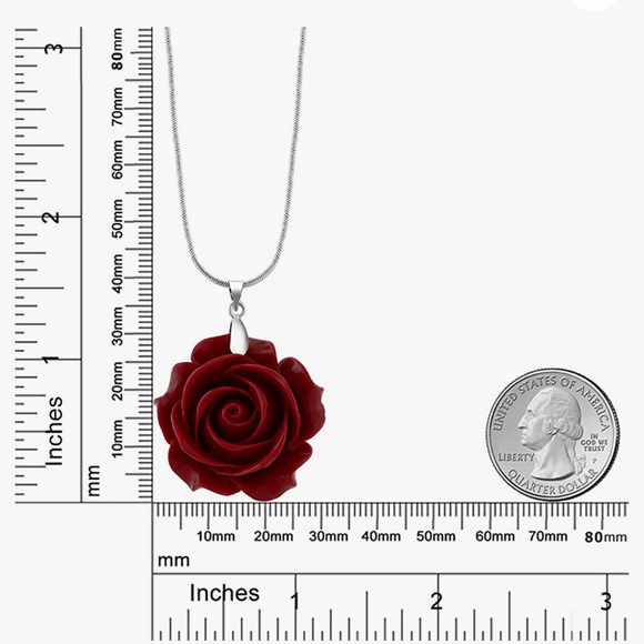 Jewelry | Rose Necklace | Poshmark